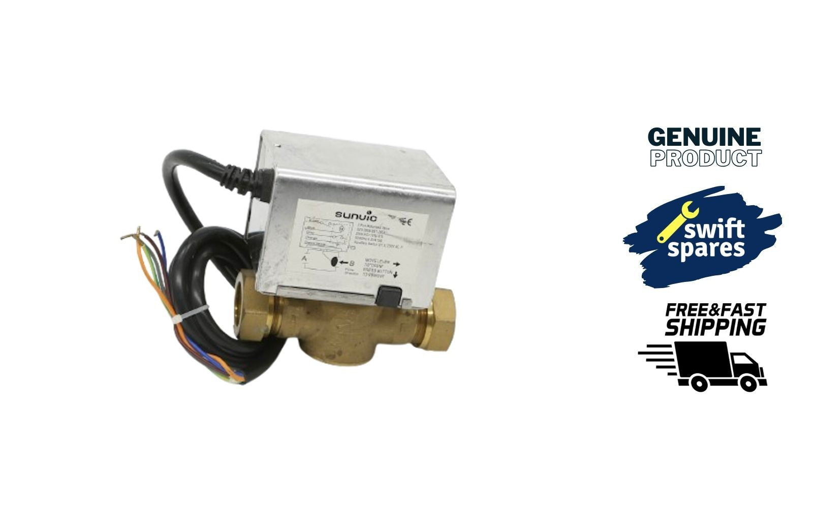 Sunvic SZV2655 2-Port Motorised Valve 22mm - Rare obsolute – Swift ...